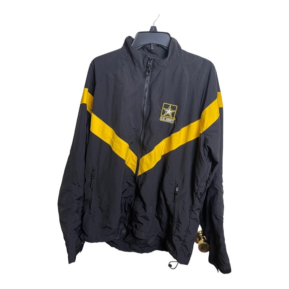 U.S. Army | Jackets & Coats | Us Army Jacket Unisex Black Yellow Apfu ...